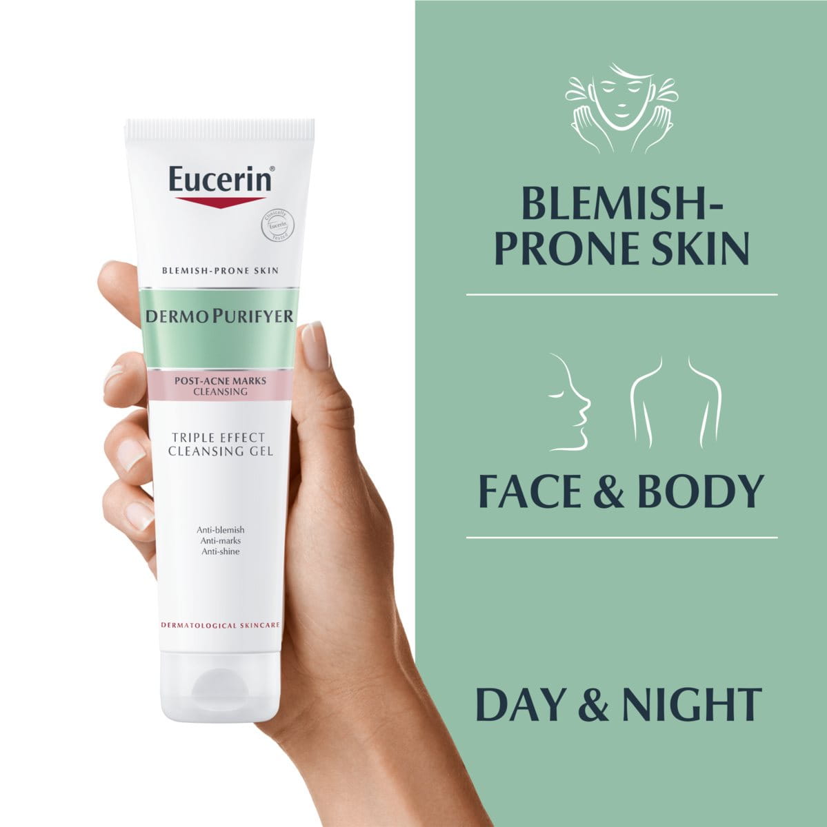 DermoPurifyer Triple Effect Cleansing Gel | Eucerin
